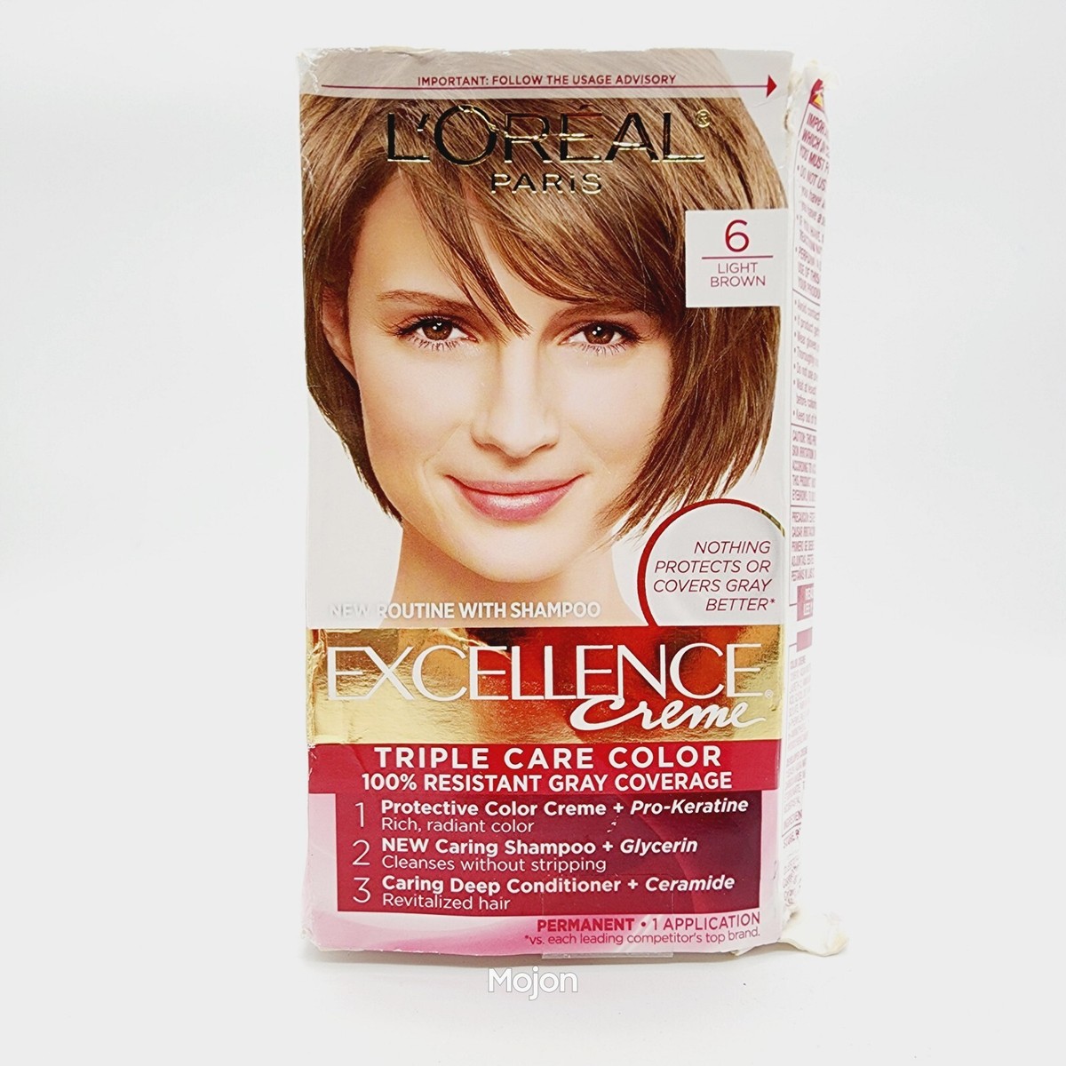 Light Brown Hair Dye Box