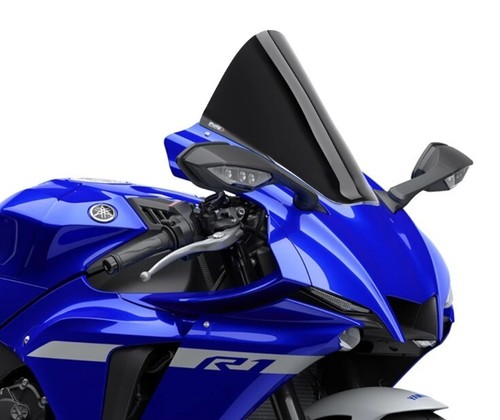 Puig R-Racer Screen 2020-2024 Yamaha YZF-R1 / M - Gloss Black, P/N ...