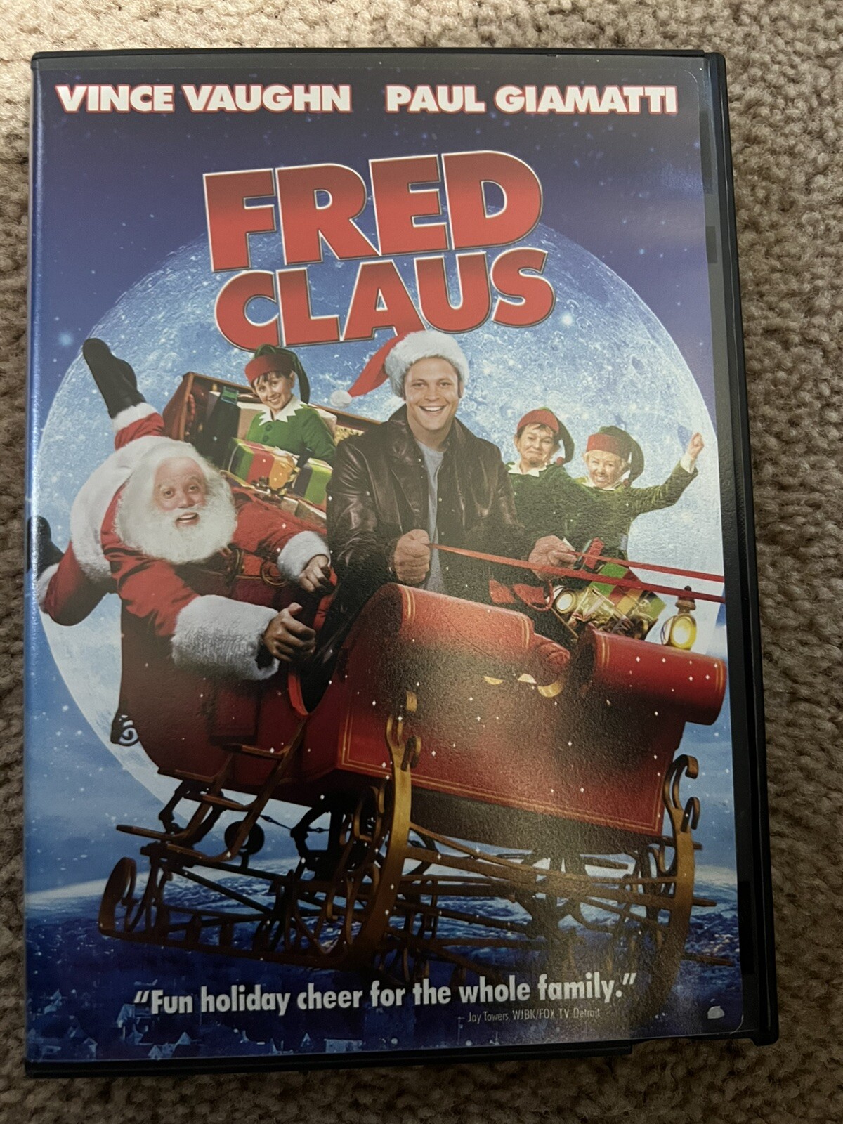 Fred Claus - DVD - Vince Vaughn Christmas Movie | eBay
