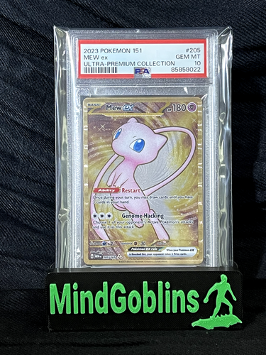 2023 POKEMON 151 ULTRA-PREMIUM COLLECTION 205 MEW EX PSA: GEM MINT 10 ...