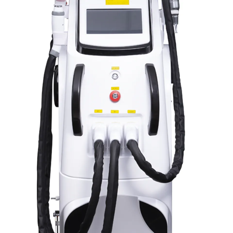 OPT IPL Elight Picosecond Laser Tattoo Hair Removal Machine RF Freckle ...