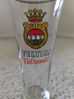 VELTINS PILSENER German Beir Glass | eBay