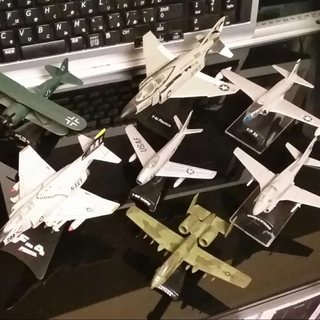 Airplane Navy and US Air Force aircraft fighter model 7 retro antiques ...