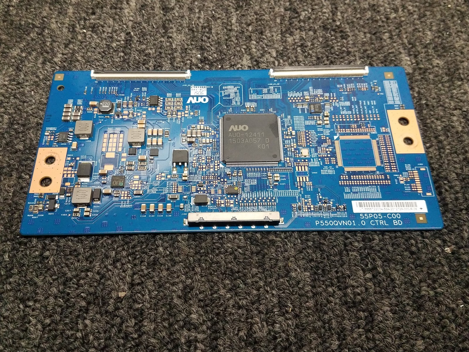 SHARP 55" LC-55UB30U T-CON BOARD UNIT P550QUN01.0 55P05-C00 TIMING ...