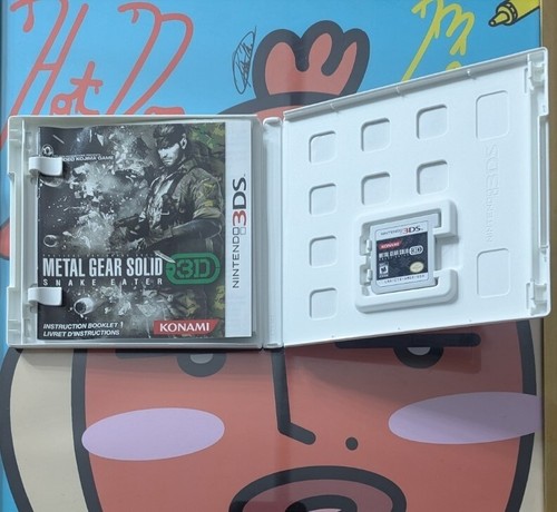 Metal Gear Solid 3D: Snake Eater (Nintendo 3DS) CIB - Complete in Box w ...