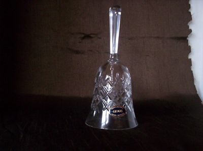 Vintage LENOX Lead Glass Crystal Bell Etched "NOEL" - 1984 CHRISTMAS | eBay