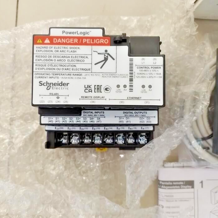 1PC- Schneider METSEPM5563RD power meter PowerLogic PM5563RD, 2 ...