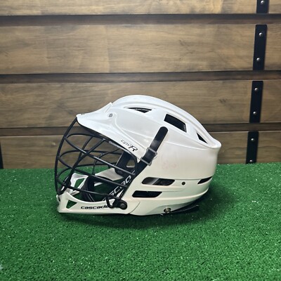 Cascade CPV-R Lacrosse Helmet Adjustable Fit M/L Grey Face Mask/Black ...