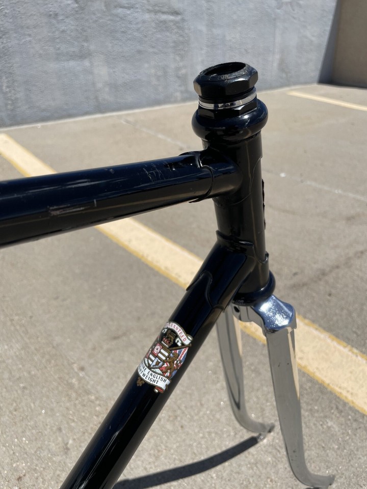 Vintage Hercules Steel Bicycle Frame - Made in England - 53cm - Used | eBay