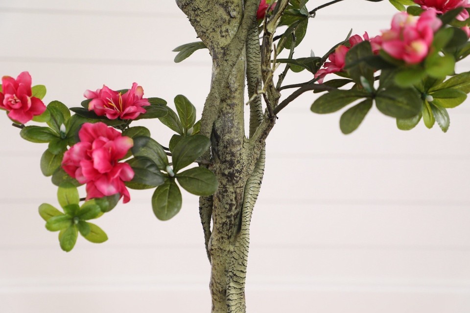 5' Azalea Artificial Flower Tree UV (Indoor/Outdoor) Home Decor. Retail ...