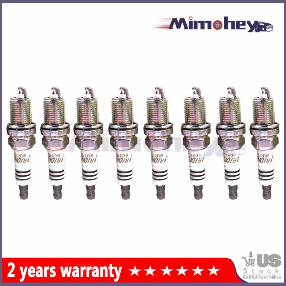 8pcs BKR7EIX 2667 Iridium IX Spark Plugs Fit For Honda Civic Polaris ...