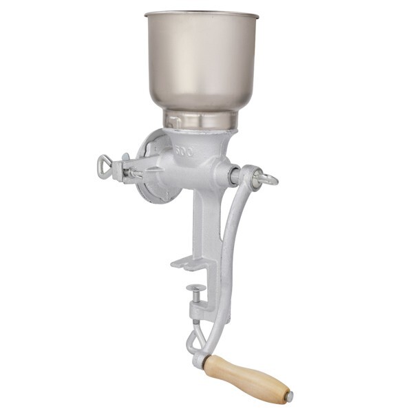 Hand Crank Grain Mill with Big Hopper Manual Corn Grinder for Grinding ...