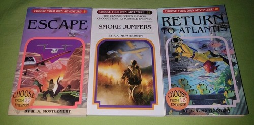 Choose Your Own Adventure Escape Smoke Jumpers Return to Atlantis Book ...