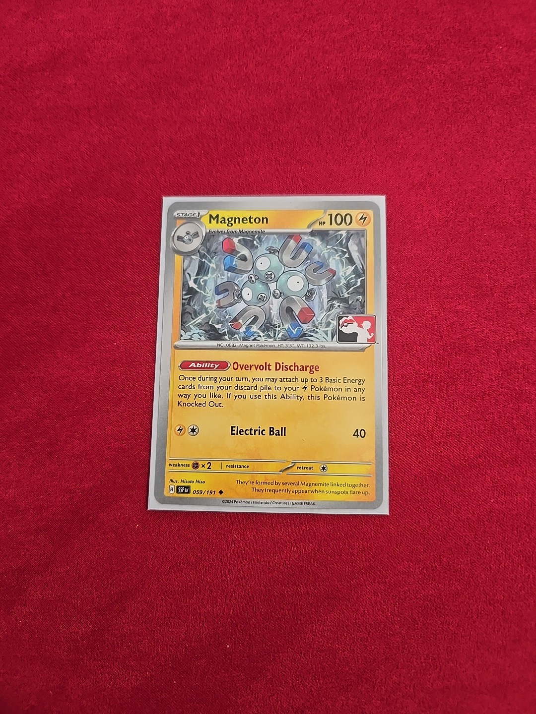 Magneton - Prize Pack Series 059/191 Uncommon Pokemon Card NM | eBay ...