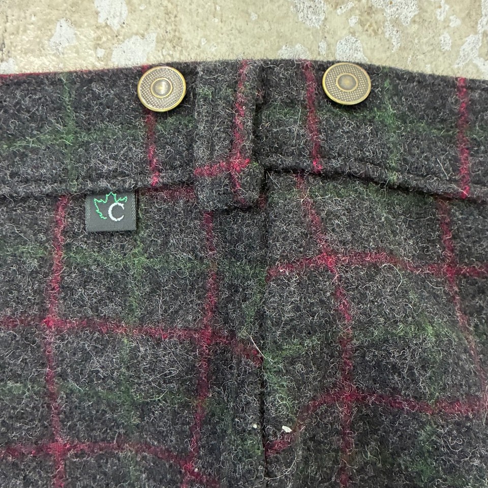 Vintage Codet Pants 44x33 Gray Wool Heavyweight Hunting Trousers Fits ...