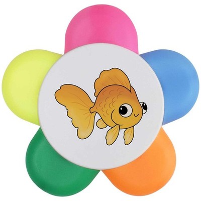 'Goofy Goldfish' Flower Shape Highlighter Pen (HL00036806) | eBay