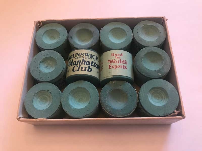 Antique Pool/Billiard Brunswick Balke Collender Co Manhattan Club ...