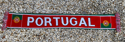 PORTUGAL Soccer Futbol Football Scarf Country National Team Scarf World ...