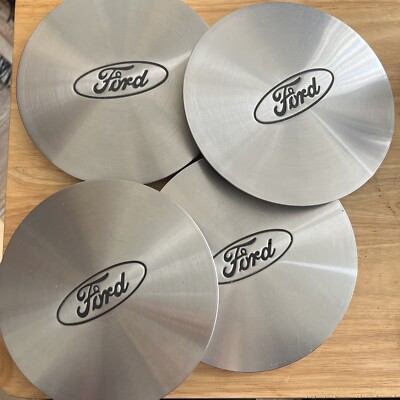 4 Vintage FORD Wheel Center Rim Hub Cap Cover 7" (logo has original ...