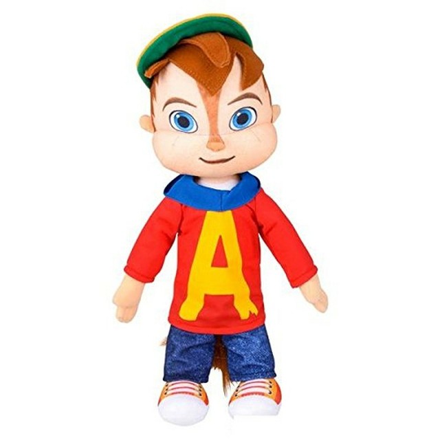 Alvin and The Chipmunks 8.5" Theodore Stuffed Plush Toy Alvinnn Green ...