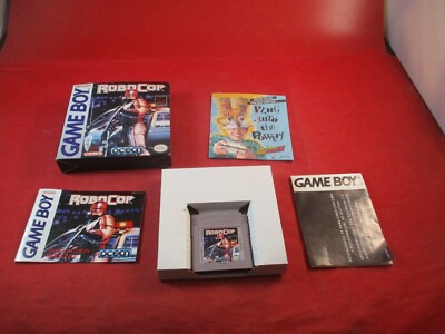 Robocop 1 (Nintendo Game Boy) COMPLETE w/ Box manual game WORKS! | eBay