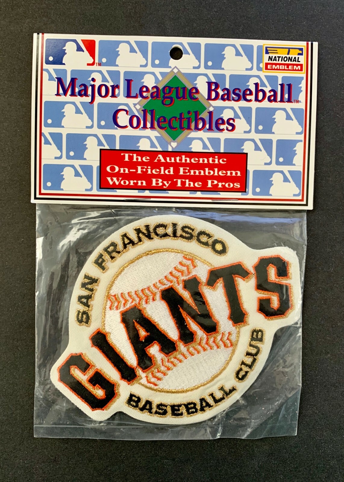 San Francisco Giants Cream "Baseball Club" MLB Patch | eBay