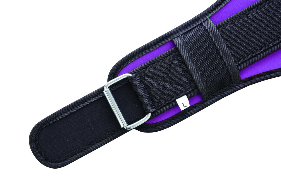 Weight Lifting Belt Gym Training Back Support Neoprene Lumber Pain ...