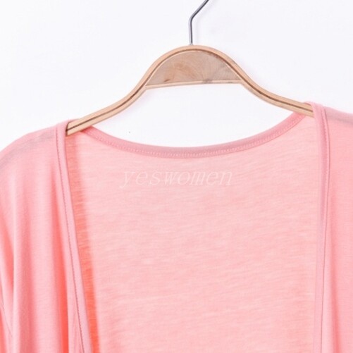 Women Long Sleeve Open Front Cardigan Tops Knit Long Sweater Coats With ...