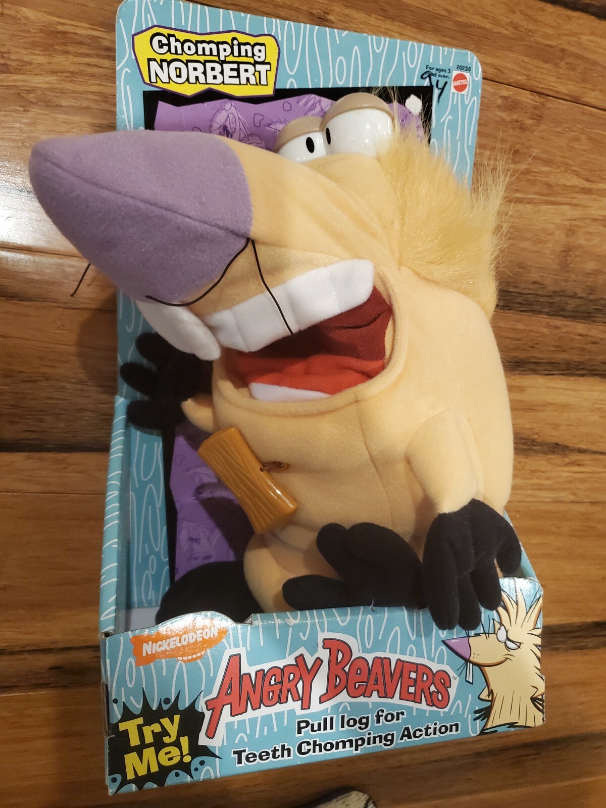 Angry Beavers Chattering Norbert Toy From Mattel 1998 NEW IN PACKAGE | eBay