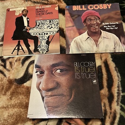 Lot of 3 Bill Cosby Comedy Records LPs Funny 70s Live Stand-Up Show ...