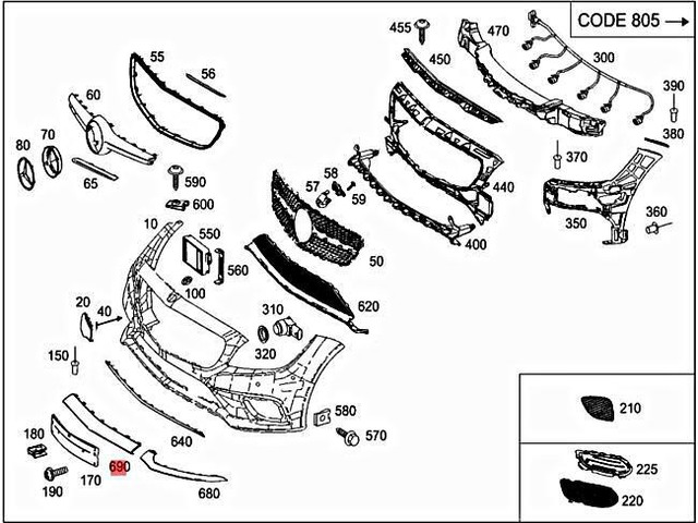 Mercedes-Benz 2188851774 for sale online | eBay