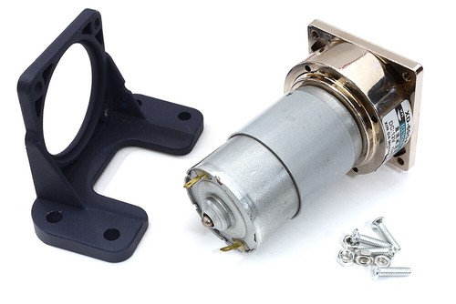60GA775 DC Motor w/ Gear Reduction Gearbox & Motor Mount 12v500 | eBay