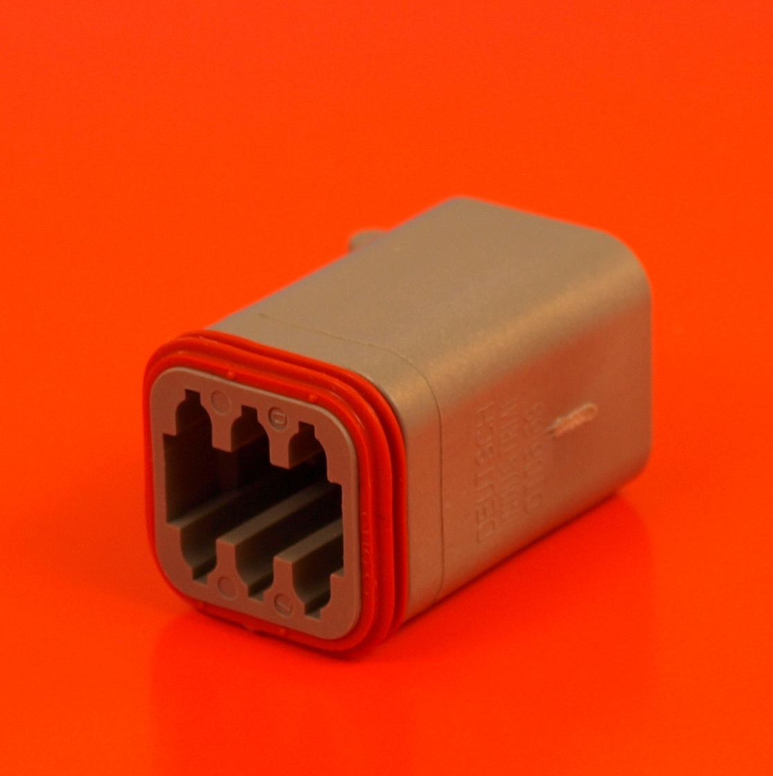 Deutsch DT Series 6 Way Plug Connector Kit DT06-6S + Pins & Wedglock DT ...