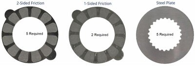 New Replacement ZF 9.25 LSD Clutch Pack Kit Fits Dodge Ram 1500 2011-21 ...