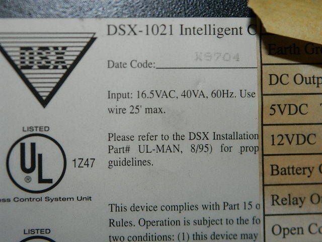 DSX DSX-1021 EXCALIBUR INTELLIGENT 2-DOOR CONTROLLER DSX1021 | eBay