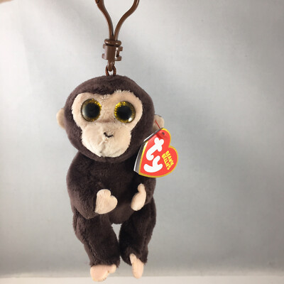 Ty Beanie Baby Bellies - MATTEO the Monkey (Plastic Key Clip - 4 Inch ...