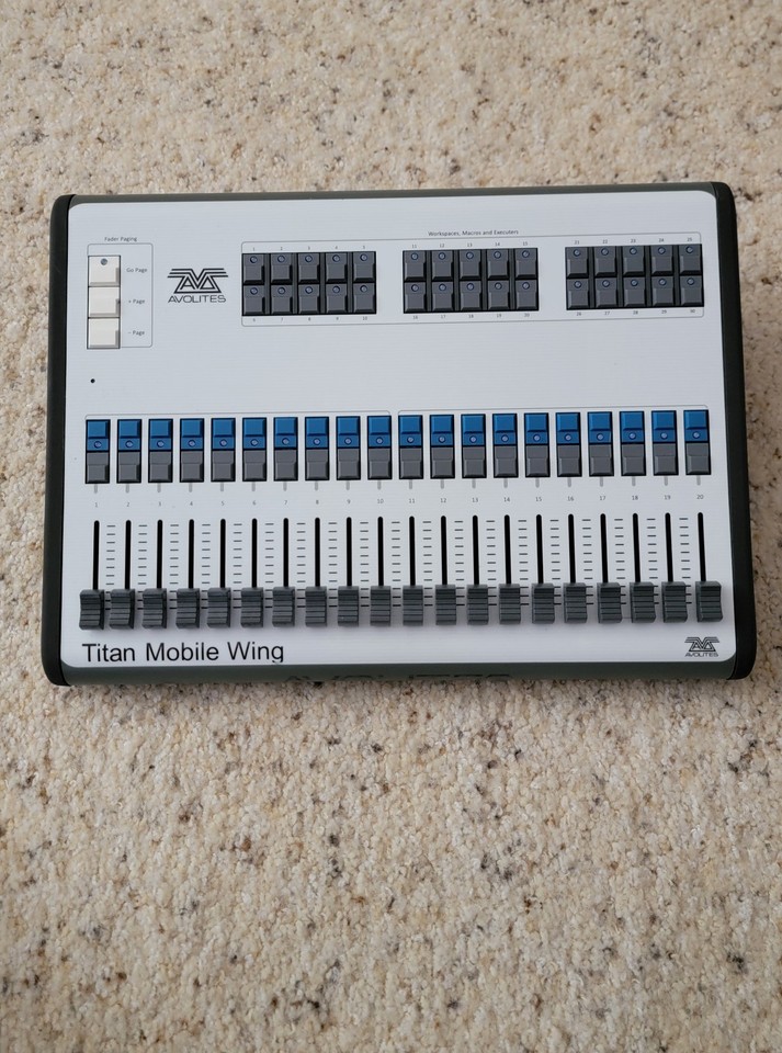Avolites- Titan Mobile Fader Wing | eBay