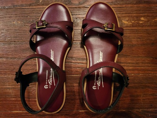 Vintage Etienne Aigner Preppy Sandals | eBay