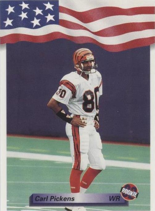 1992 All World - Carl Pickens #12 (RC) for sale online | eBay