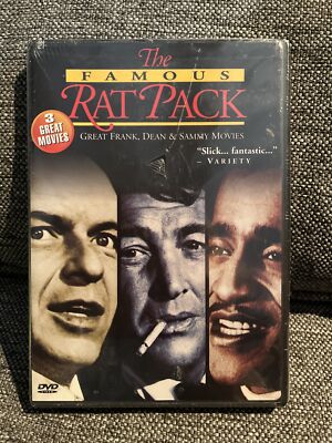 Brand New Triple Feature THE FAMOUS RAT PACK - Dean Martin - RARE ...