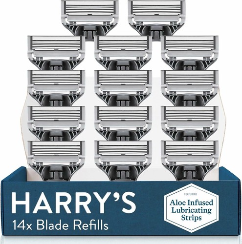 Harry's Razor Blades for Men 14 Count Premium Razor Refills ...