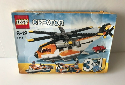Boîte LEGO Creator 7345 hélicoptère voiture bateau Neuf scellé | eBay