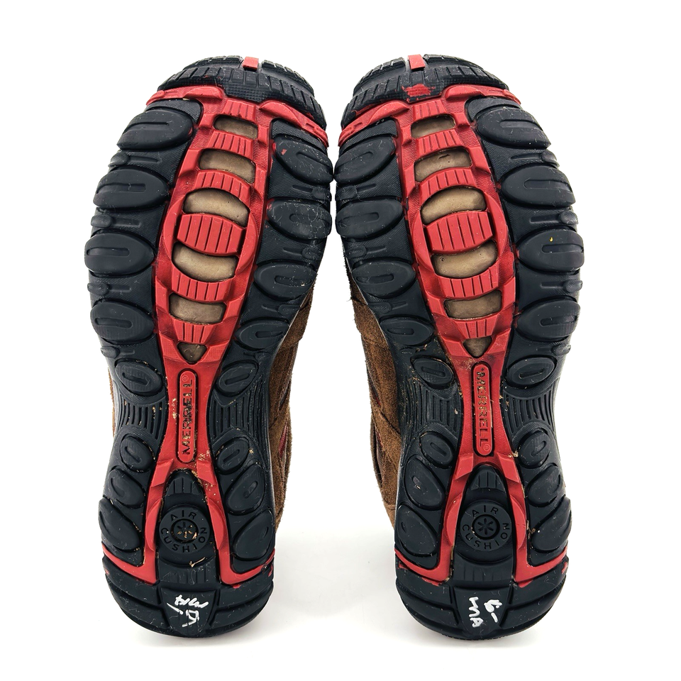 Men 10 Merrell Moab 2 II Waterproof Hiking Boots Dark Earth Red Ochre ...