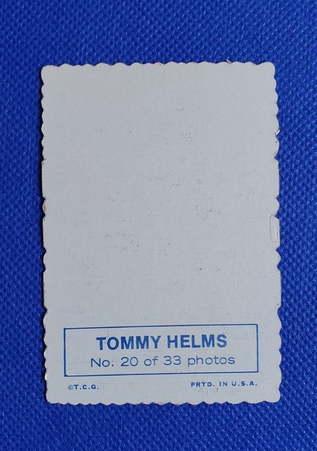 1969 Topps - Deckle Edge #20 Tommy Helms for sale online | eBay