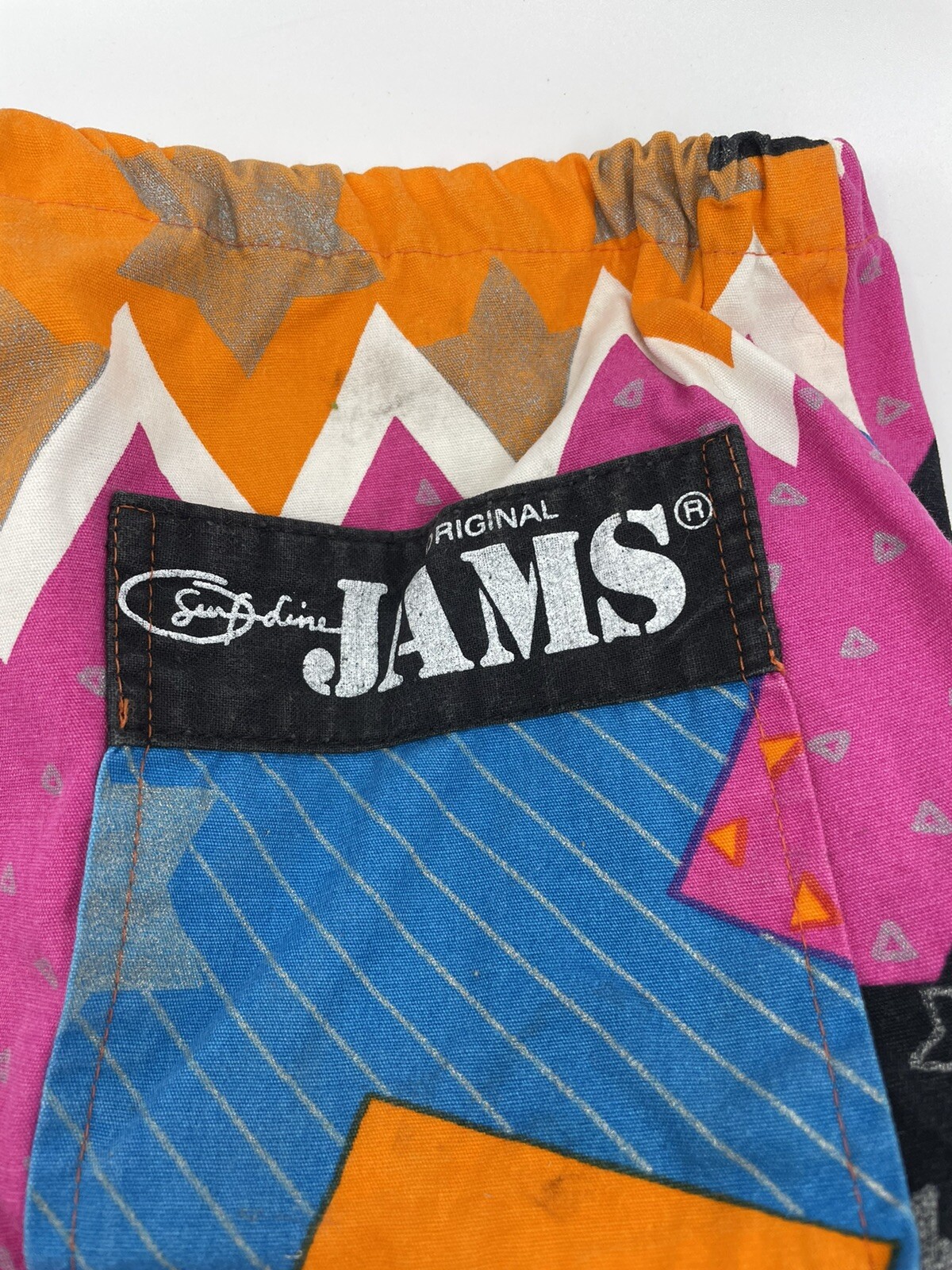 Vintage Original Jams Retro Funky 80's Print Surf Sho… - Gem