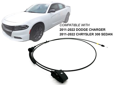 For 2011 - 2022 Charger 300 Sedan Hood Release Cable with Handle ...