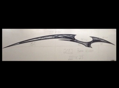 KEYSTONE RAPTOR VELOCITY 2012 RV SIDE DECAL SET 8A 8B 8C 222x25 L/R TOY ...