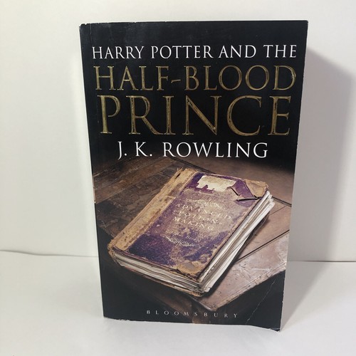 Harry Potter And The Prince Half-Blood Prince First Edition Paperback ...