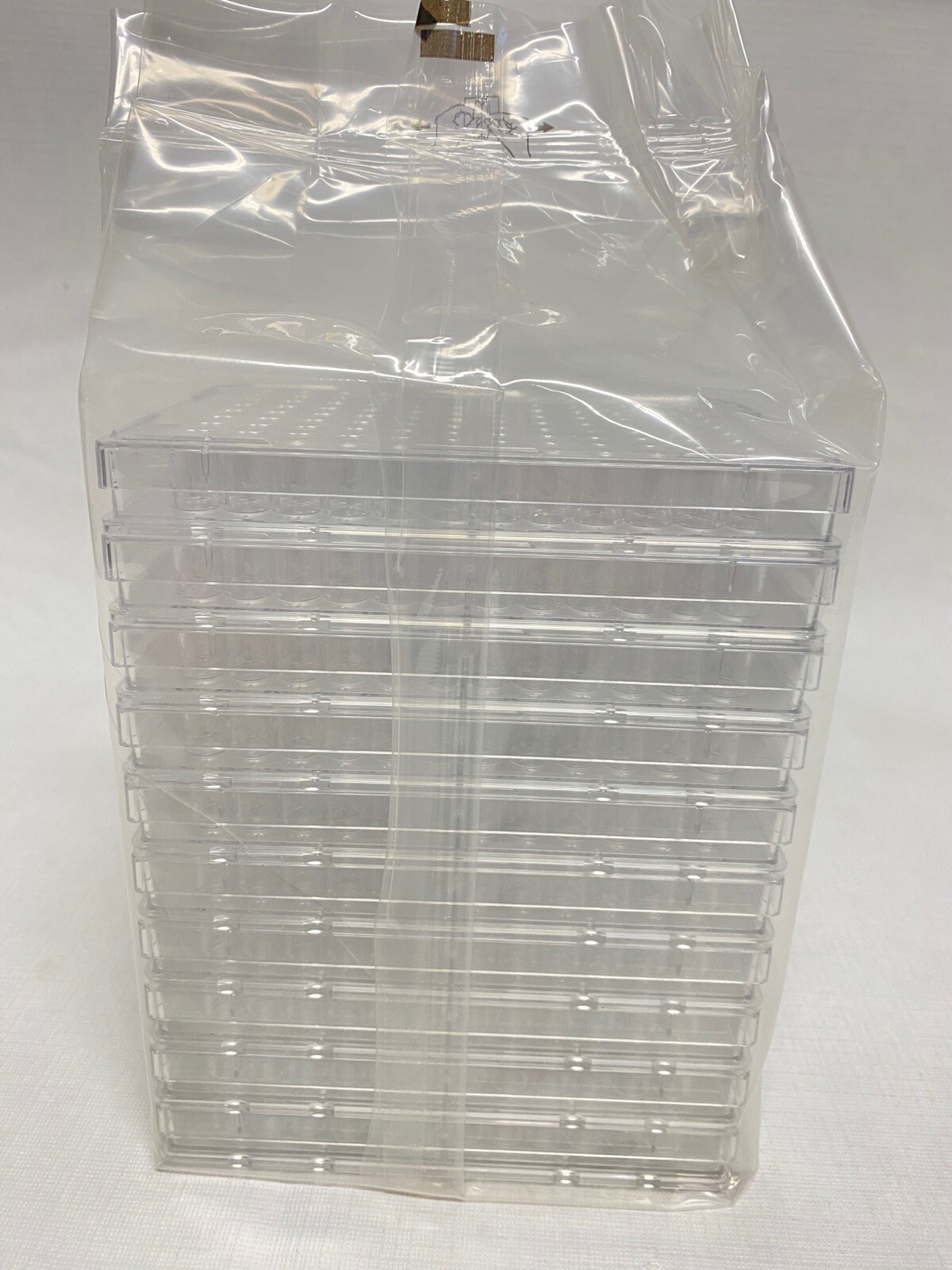 (150 Pcs) NUNC Edge 96-Well 400uL Clear PS MicroPlates Flat-Bottom Non ...