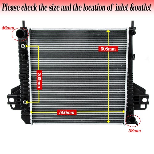 Aluminum Core Radiator For 2002-2006 Jeep Liberty 3.7L V6 #DPI2481 ...